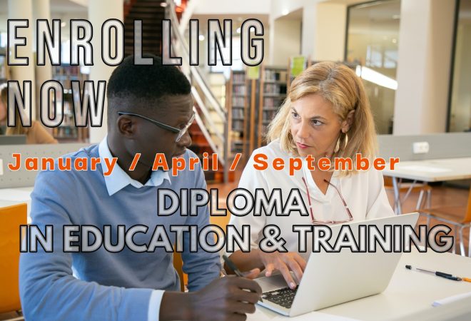 DIPLOMA IN EDUCATION AND TRAINING (DET) | Teaching Qualification DIPLOMA IN EDUCATION AND TRAINING (DET) | Teaching Qualification